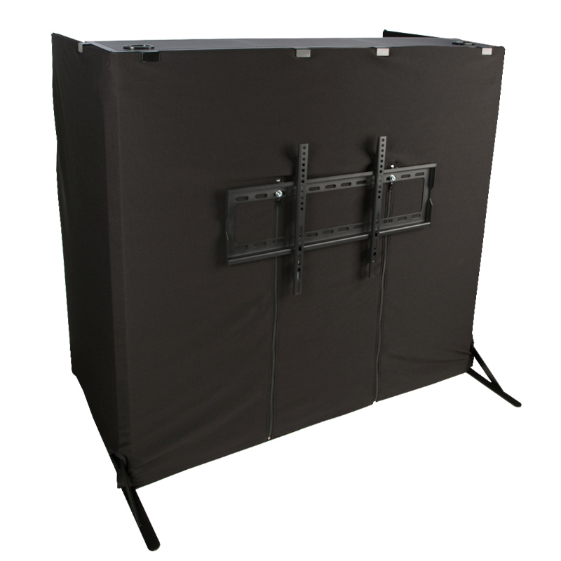 China Adjustable DJ table with TV bracket Manufacturer and Supplier ...