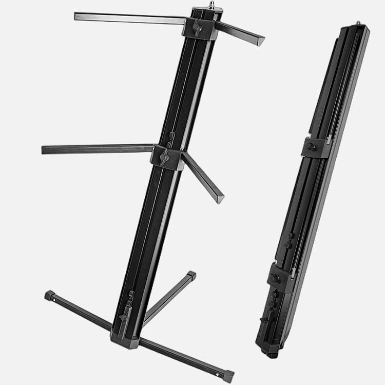 China Foldable all metal keyboard stand Manufacturer and Supplier | Lesound