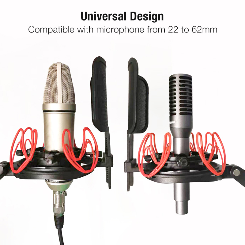 China Microphone shock mount with built in pop filter MSBD2000 for mic ...